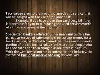 Money, central banking, and monetary policy | PPTX