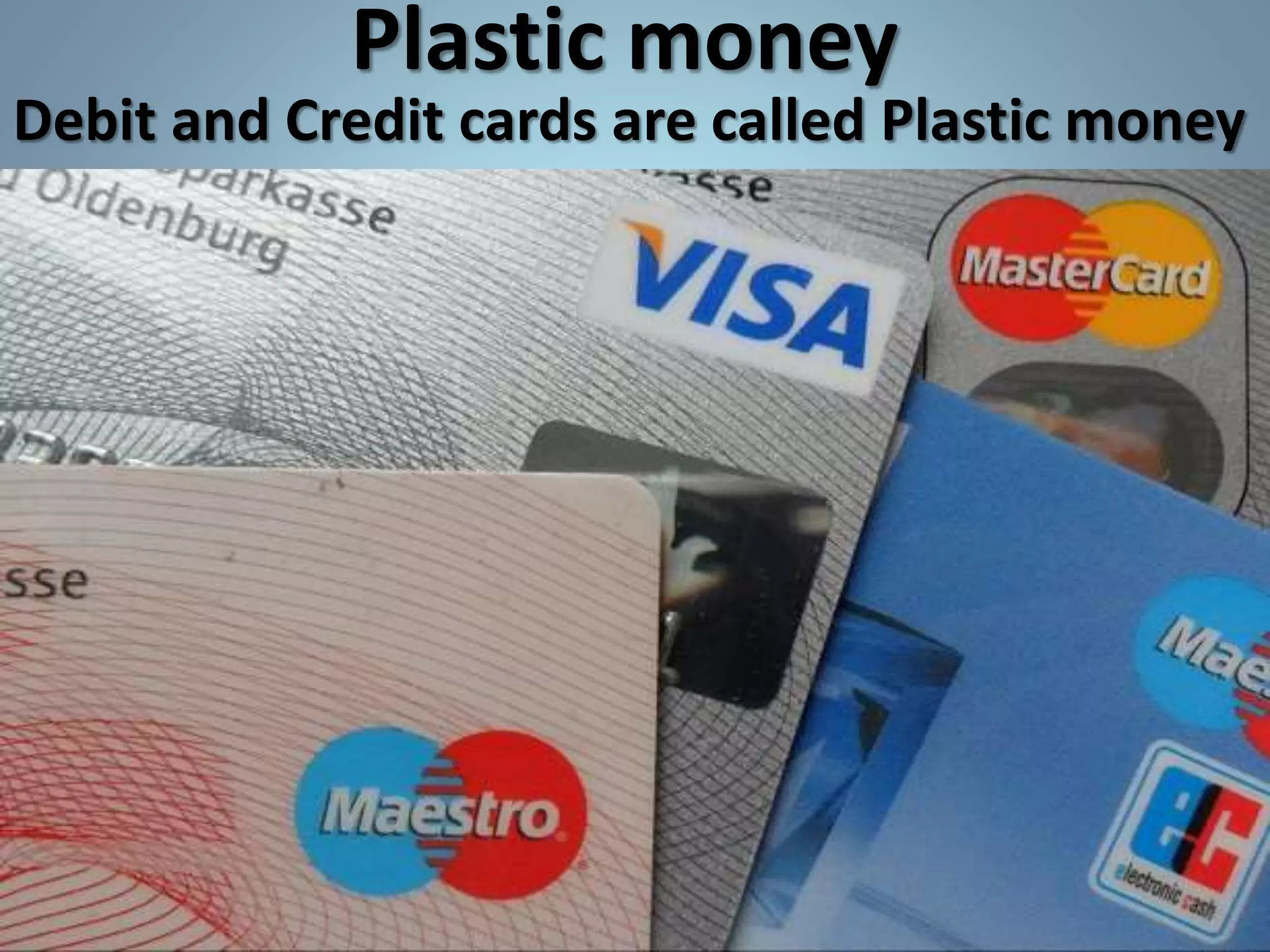 money and credit class 10 | PPTX