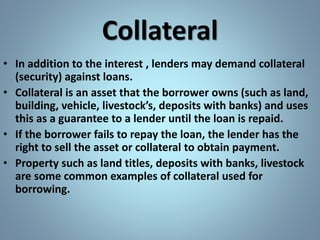 money and credit class 10 | PPTX