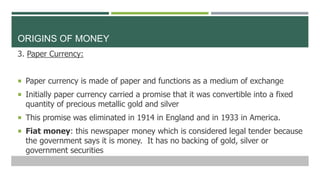 Money concept and its functions | PPSX