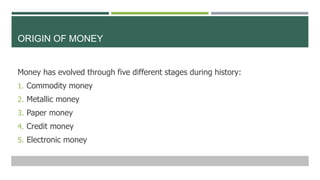 Money concept and its functions | PPSX