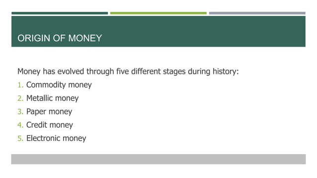 Money concept and its functions | PPSX