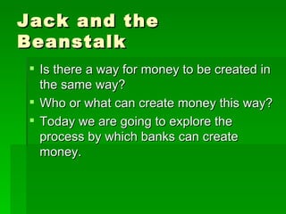 Money creation | PPT