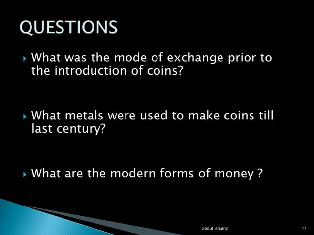 Money and Credit, Economics class 10, cbse | PDF