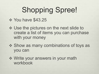 Money estimating and counting | PPTX