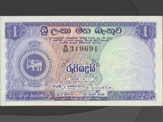 Money From Ceylon By Yapa Wijeratne | PPTX