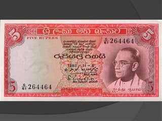 Money From Ceylon By Yapa Wijeratne | PPTX