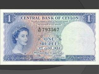 Money From Ceylon By Yapa Wijeratne | PPTX