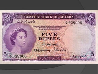 Money From Ceylon By Yapa Wijeratne | PPTX