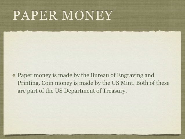 Money fun facts | PPT