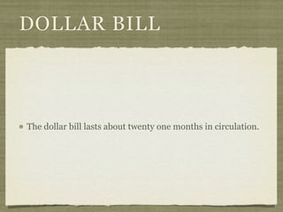 Money fun facts | KEY