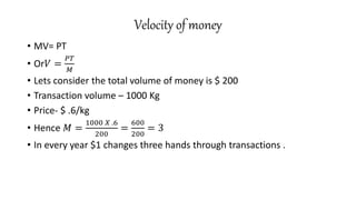 Money inflation and interest rate | PPTX