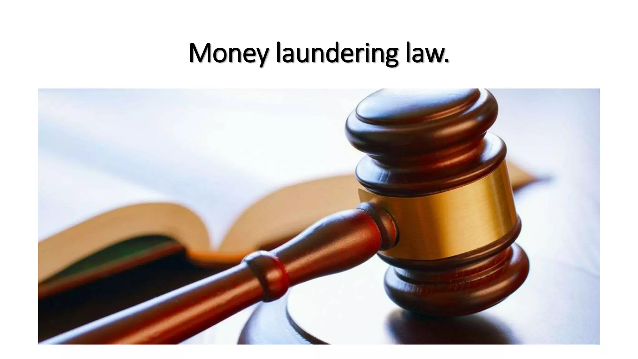 Money laundering | PPTX