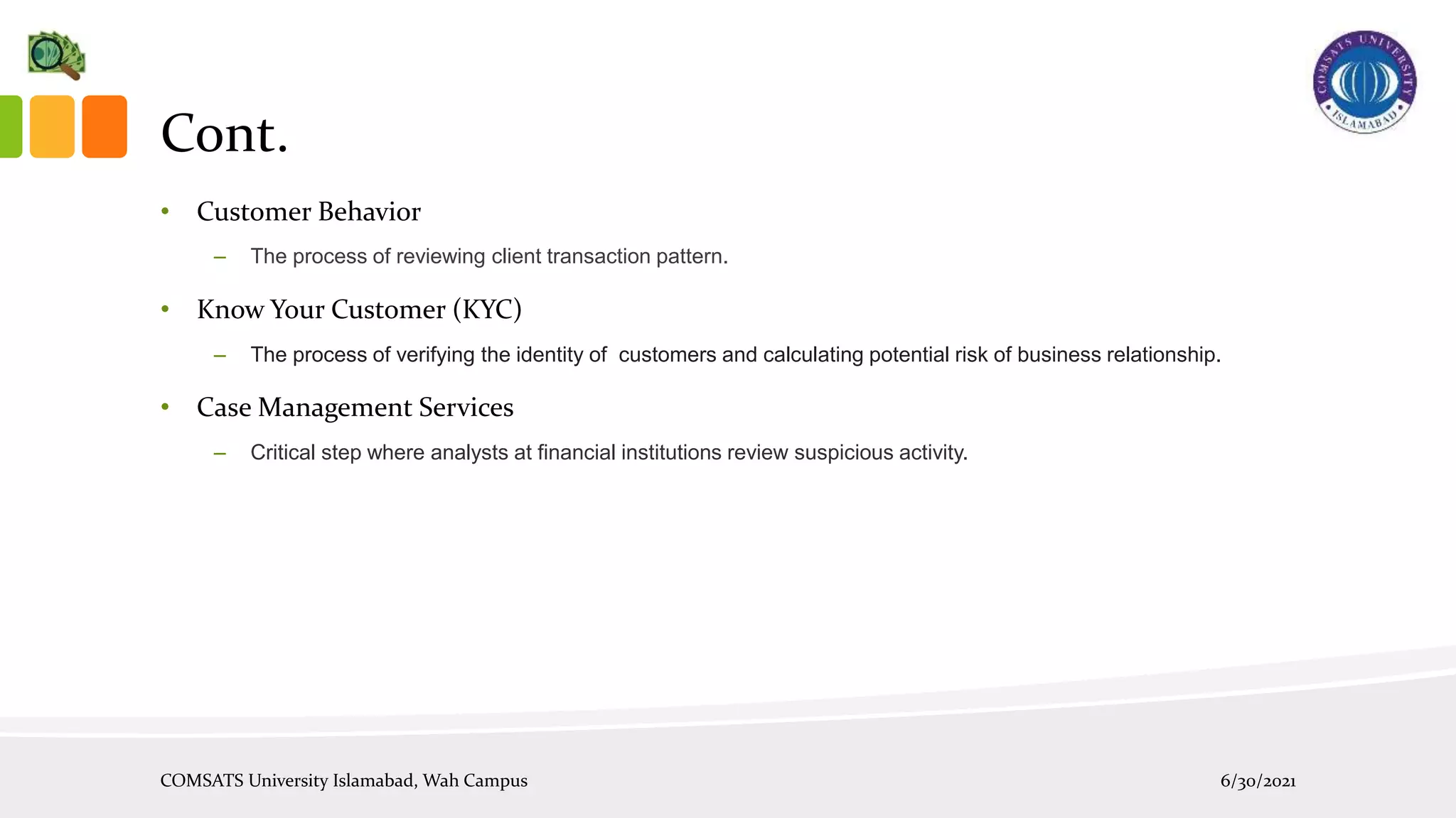 Anti-Money Laundering | PPTX