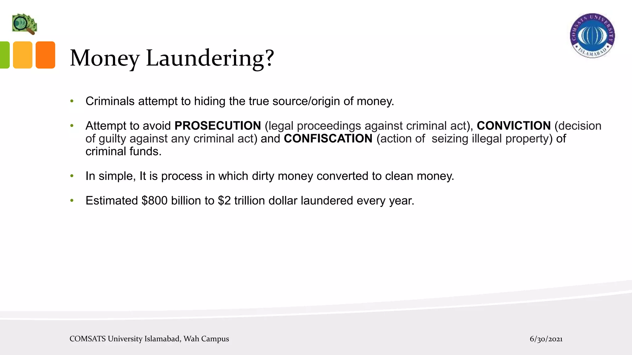 Anti-Money Laundering | PPTX