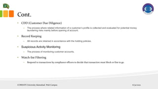 Anti-Money Laundering | PPTX