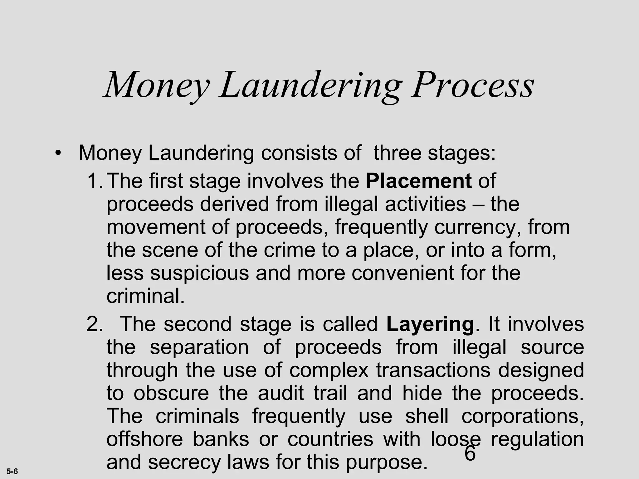 Money Laundering and Corruption | PPT