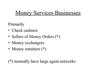 Money Laundering Basics And Impact | PPT