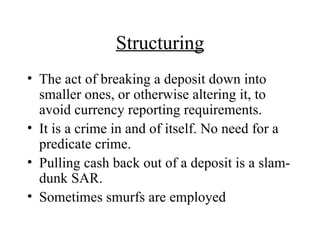 Money Laundering Basics And Impact | PPT
