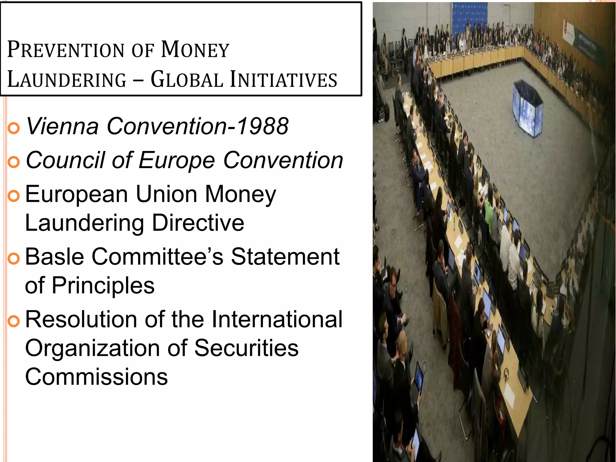 Presentation on Money laundering | PPTX