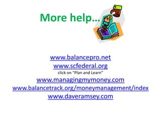 Money Management Workshop | PPTX