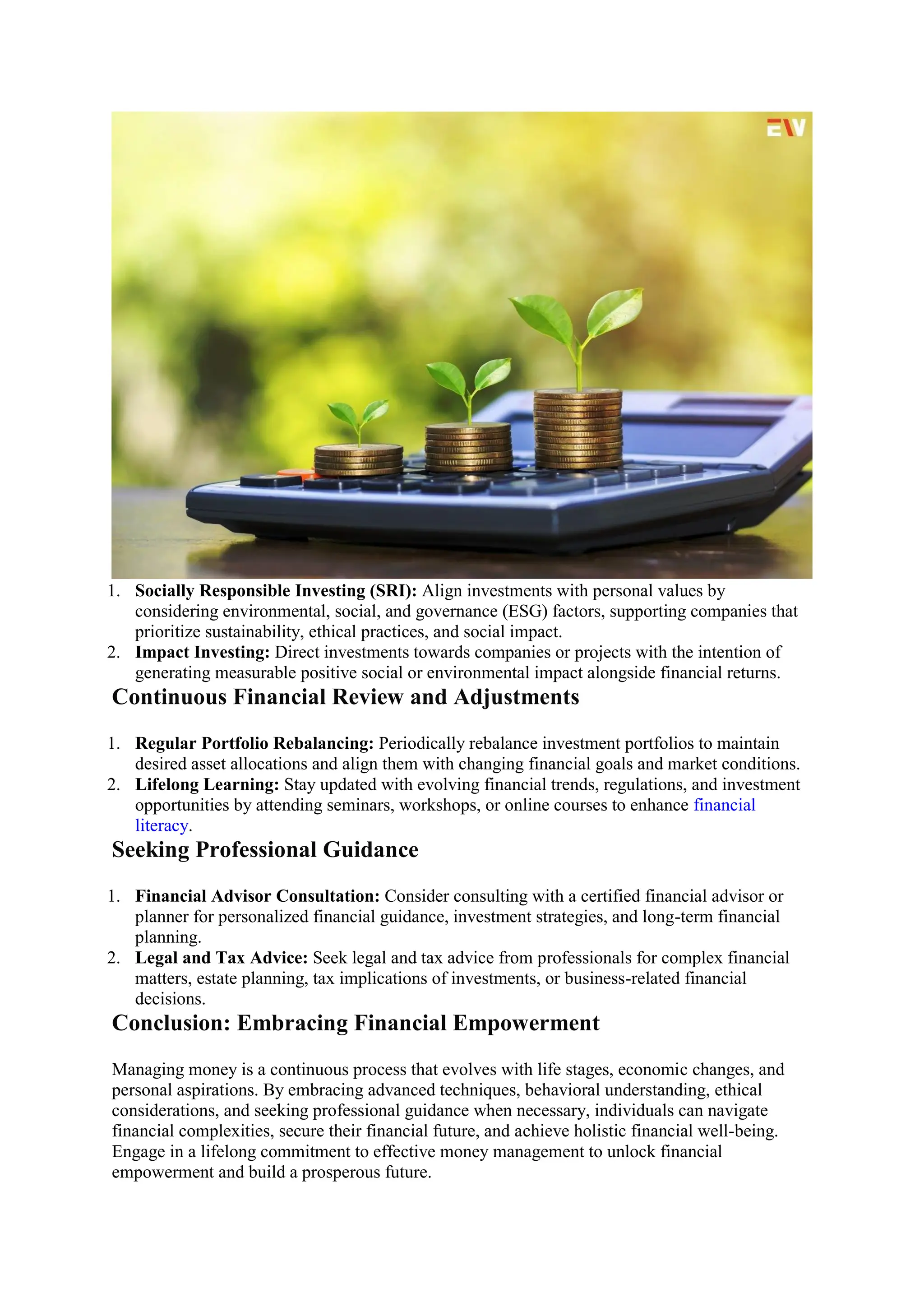 Money Management Guide: Importance, Principles and Strategies ...