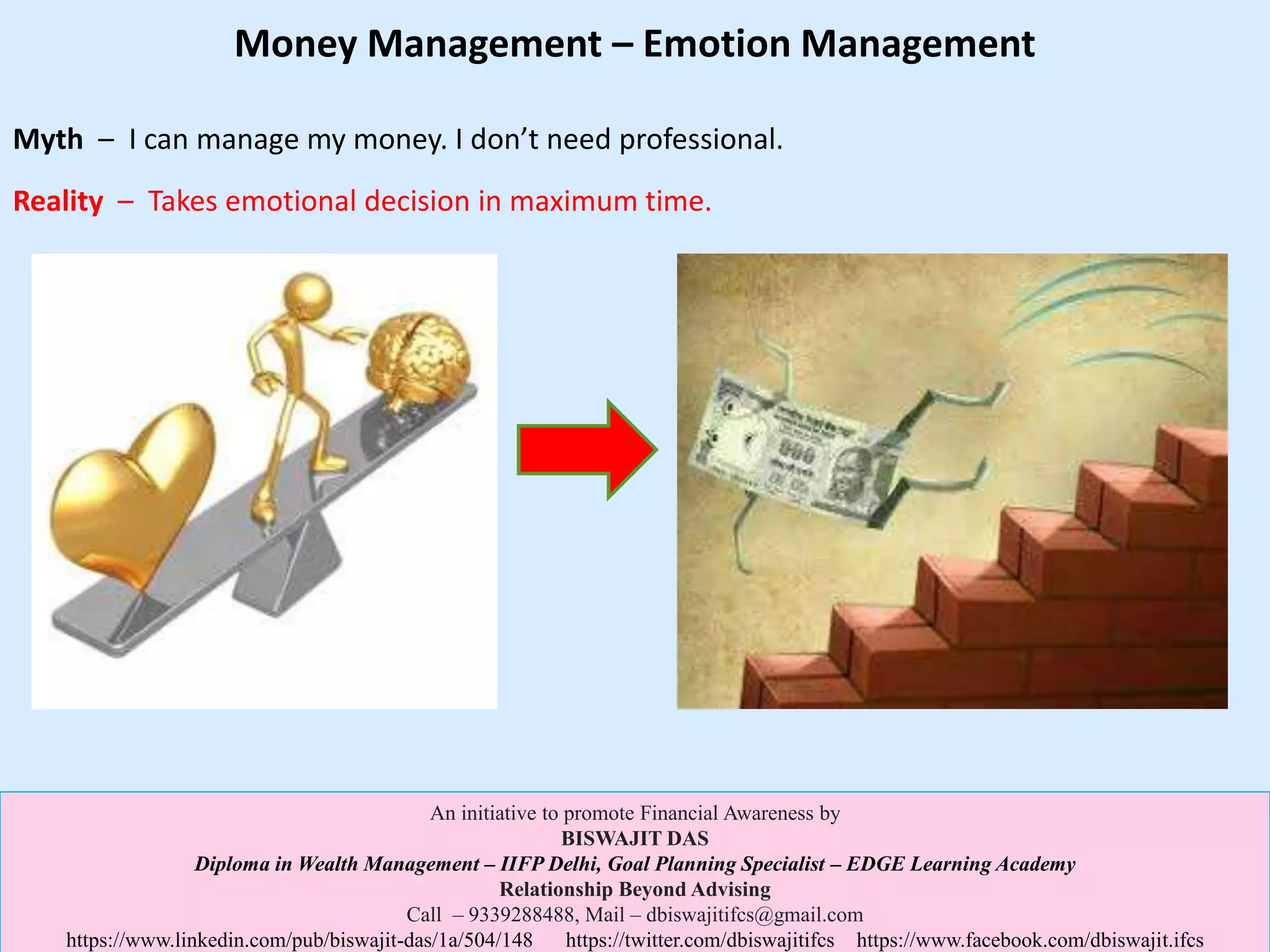 Money management – Emotion management | PPT