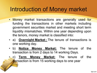 Money market | PDF