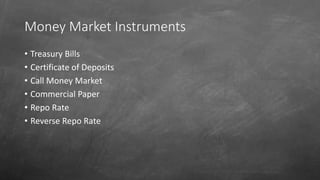 Money market Instrument | PPT