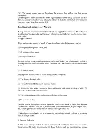Money market | PDF