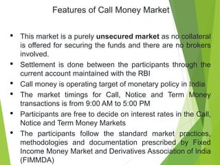 Money market.pptx sales and distribution | PPTX