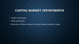 Money market and capital market in india.pptx