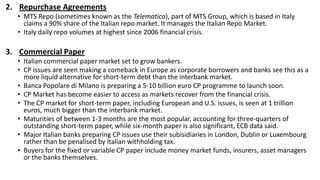 Money market in italy | PPT