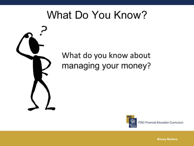 Money Matters Budgeting | PPT