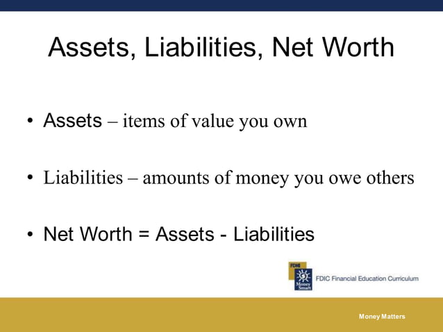 Money Matters Budgeting | PPT