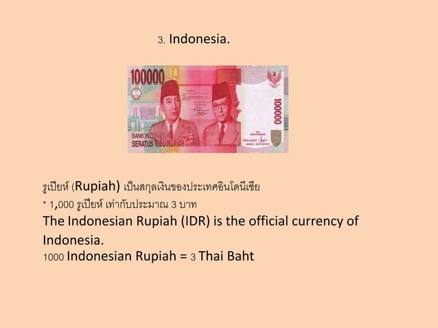 Money of ASEAN | PPT