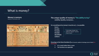 Money on the blockchain | PPT