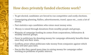 Money & politics | PPTX