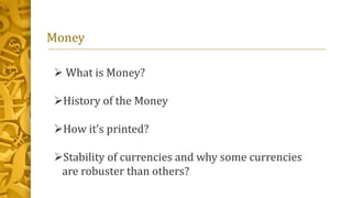 Money presentation | PPTX