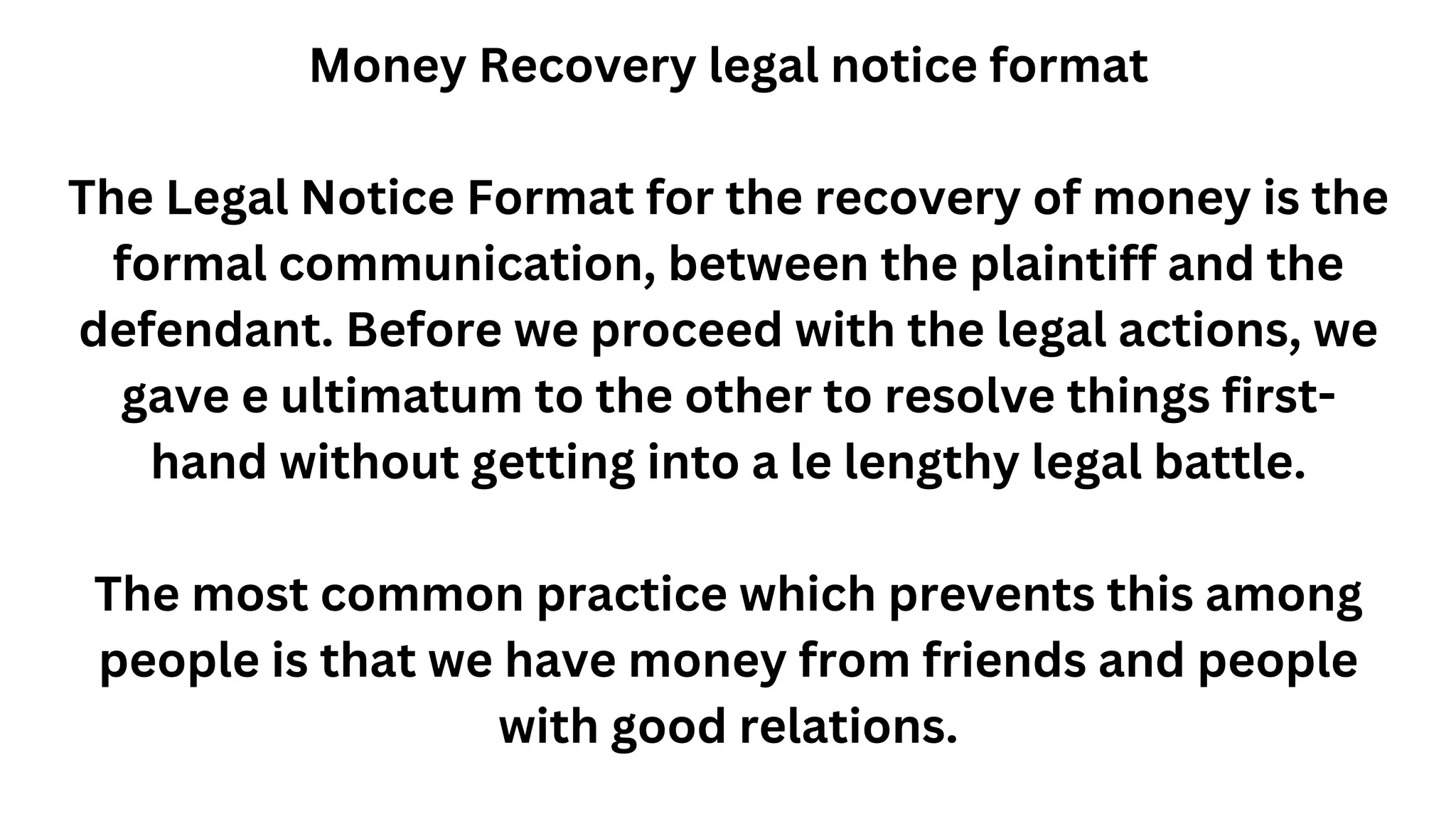 Money Recovery legal notice format.pdf