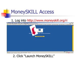 MoneySKILL Access for Dummies | PPT