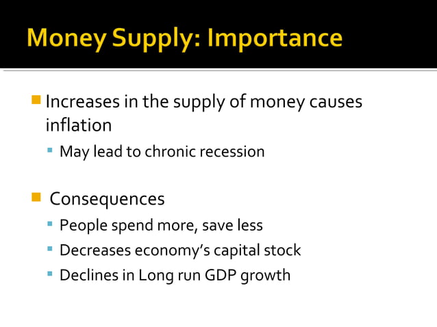 Money supply | PPT