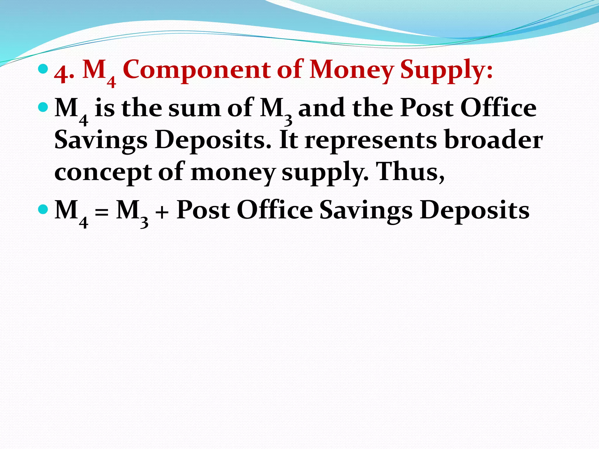 Money supply | PPTX