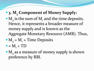 Money supply | PPTX