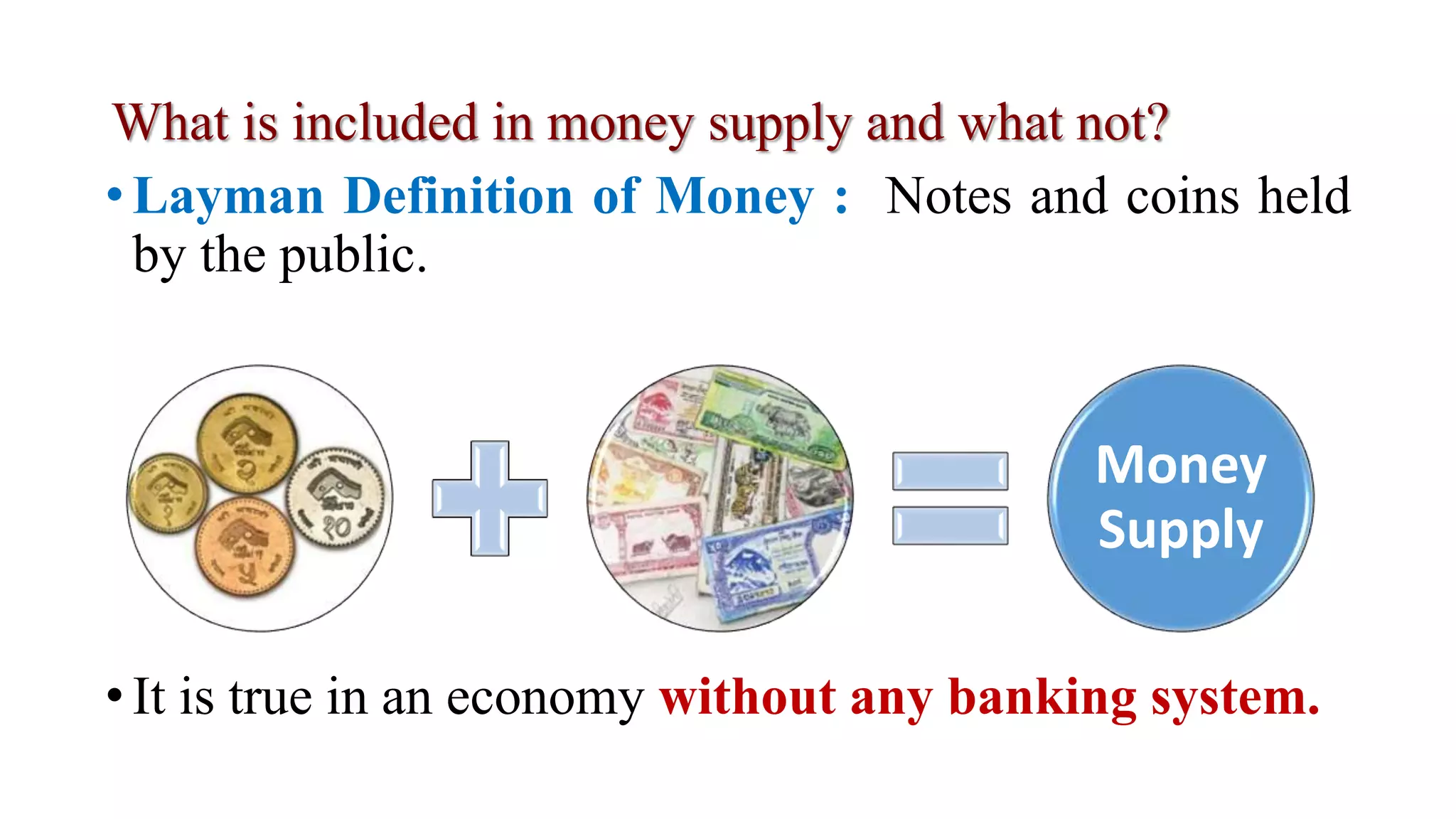 Money Supply Analysis | PPTX
