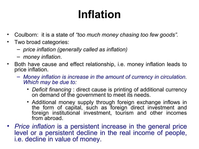 Money supply and inflation | PPT | Stocks and Bonds | Personal Investing