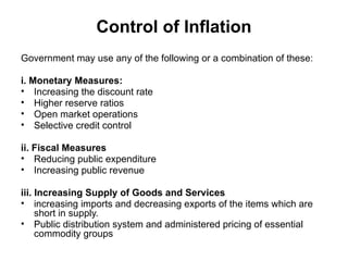 Money Supply & Inflation topic to unn.ppt