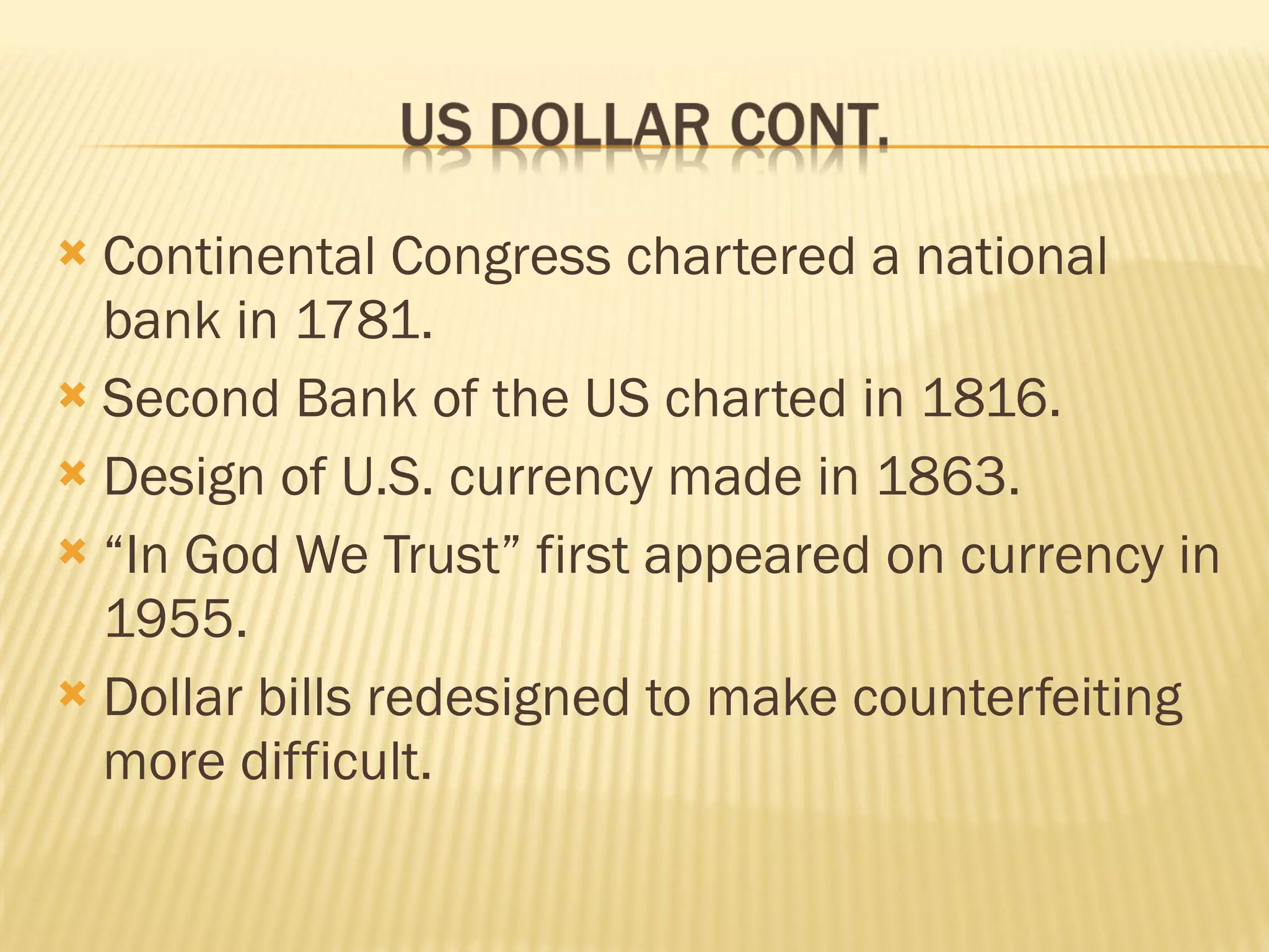 The History of Money | PPT