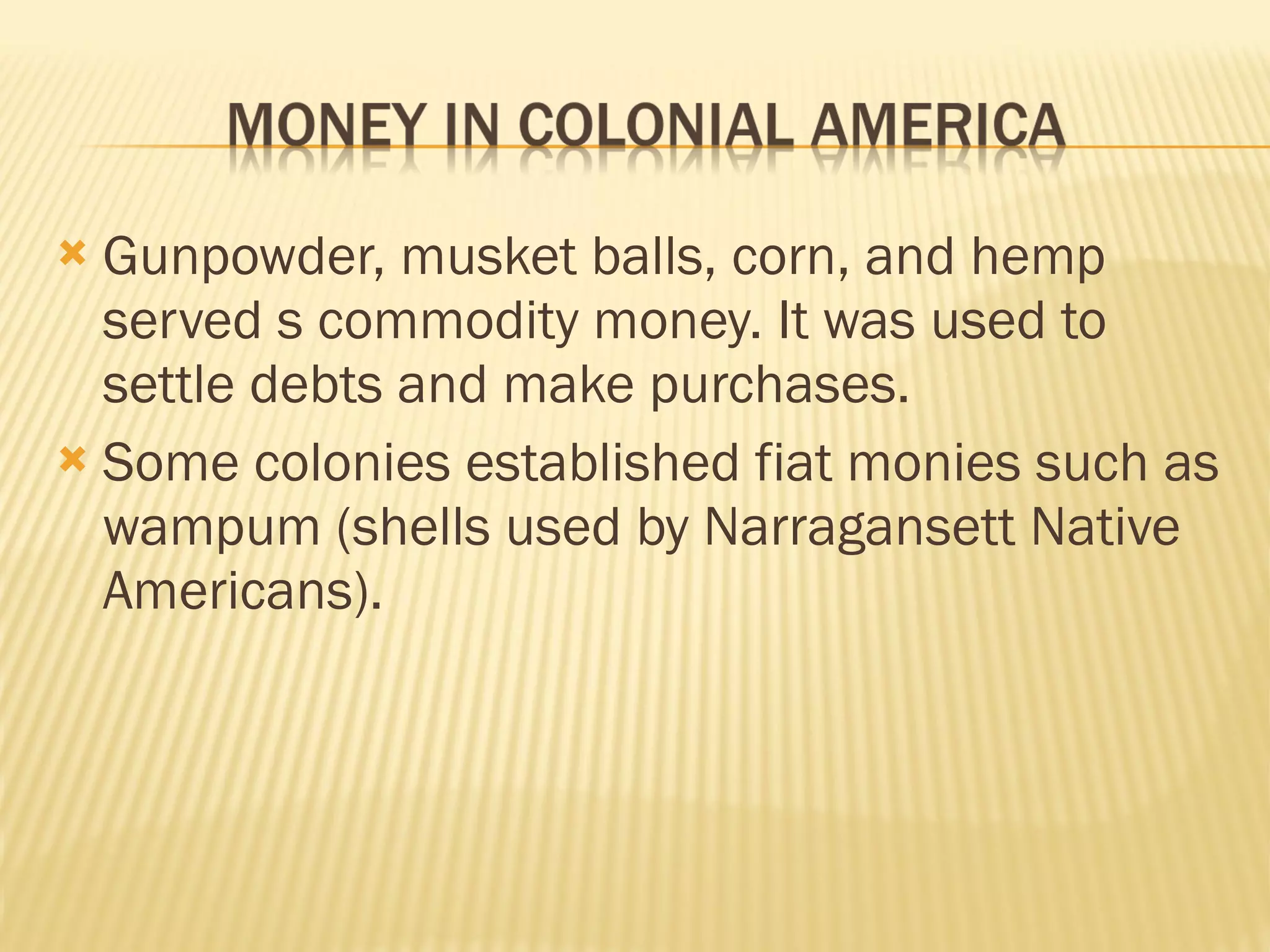 The History of Money | PPT