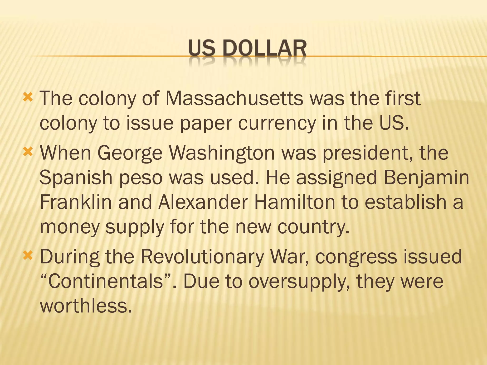The History of Money | PPT